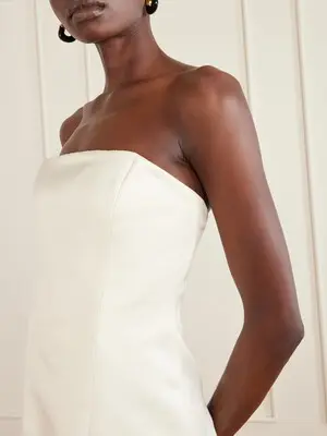 Simkhai Enid Satin Midi Dress