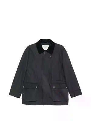 DUNST Flap-pocket Collar Jacket - Blue