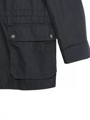 DUNST Flap-pocket Collar Jacket - Grey