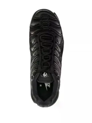Nike Air Max Plus Embroidered-logo Sneakers - Black