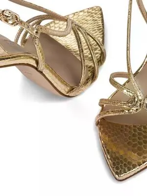 LE SILLA Eugenie Strappy Sandals - Gold