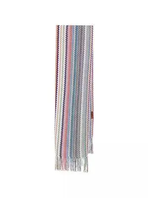 Missoni Fringed Scarf - White