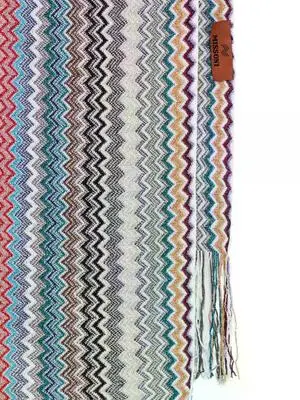 Missoni Fringed Scarf - White