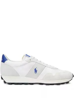 Polo Ralph Lauren Logo-embroidered Sneakers - White
