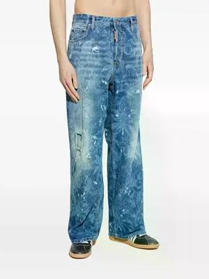 Dsquared2 Palm-print Jeans