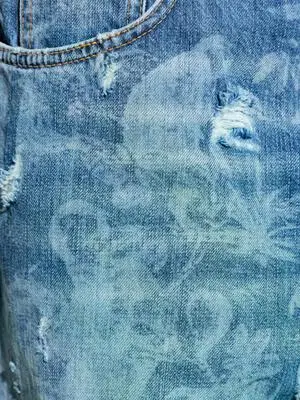 Dsquared2 Palm-print Jeans