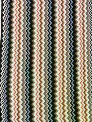 Missoni Chevron Fringed Scarf