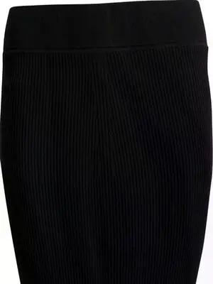 Rick Owens Ribbed Knit Skirt