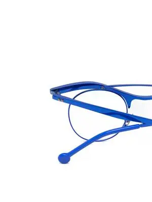 L.A. EYEWORKS Round-frame Glasses