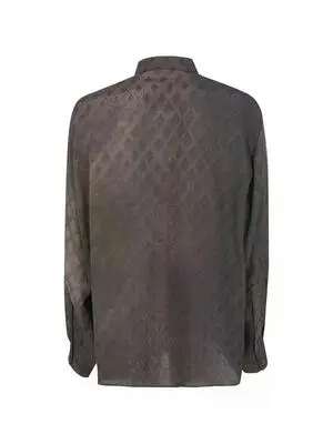 UMA WANG Buttoned Diamond Shirt