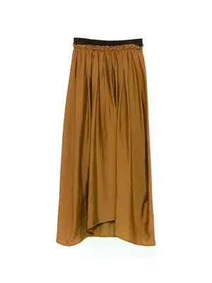 TELA Gathered Zip-fastening Skirt