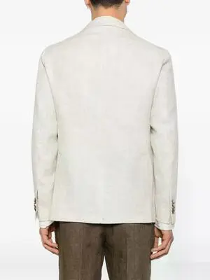 Tagliatore Buttoned Blazer - Neutrals