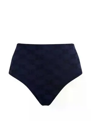 Vilebrequin High-waisted Bikini Bottom - Blue