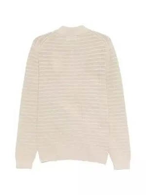 Nn07 Zip-up Cardigan - Neutrals