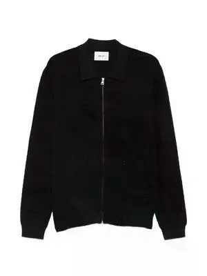 Nn07 Zip-fastening Cardigan - Black