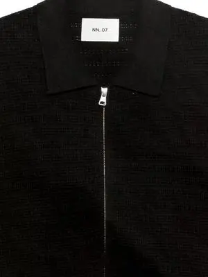 Nn07 Zip-fastening Cardigan - Black