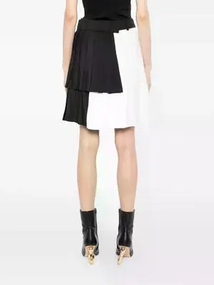 Karl Lagerfeld Asymmetrical Pleated Skirt