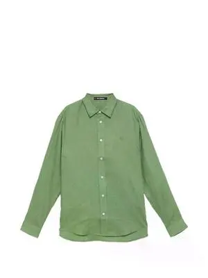 Karl Lagerfeld Logo-embroidered Shirt - Green