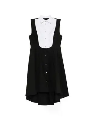 Karl Lagerfeld Bow Shirt Dress - Black