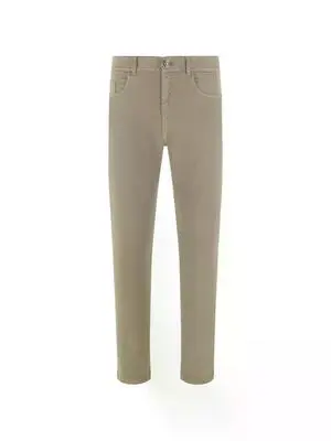 Boggi Milano Claude Stretch Jeans - Neutrals
