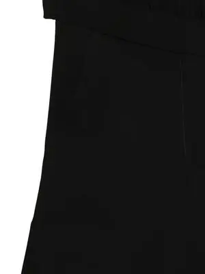 P.a.r.o.s.h Bicolor Bermuda Trousers - Black