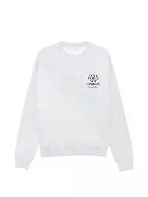 FAMILY FIRST Lettering Sweatshirt