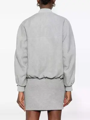 Closed Zip-up Bomber Jacket