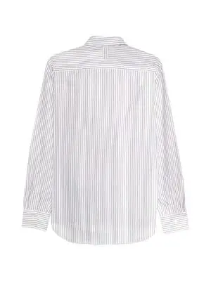 Canali Striped Shirt - Brown