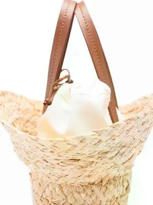 Ruslan Baginskiy Hat-shaped Straw Tote Bag