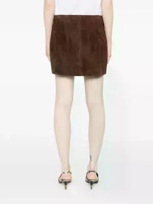 ARMA Melody Leather Mini Skirt