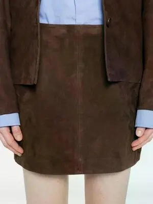 ARMA Melody Leather Mini Skirt