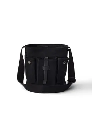 Prada Route Mini Bucket Bag - Black