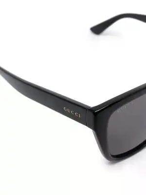 Gucci Square-frame Sunglasses - Black