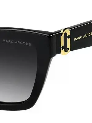 Marc Jacobs Logo Square Frame Sunglasses