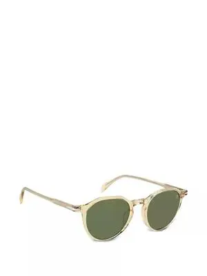 DB EYEWEAR BY DAVID BECKHAM Round-frame Sunglasses - Neutrals