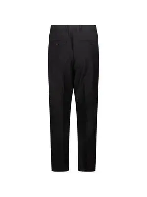 BE ABLE Pleated Trousers - Black