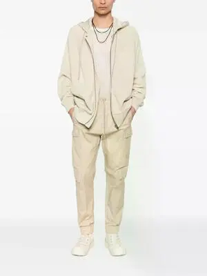 Rick Owens Drawstring Cargo Trousers - Neutrals