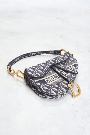Dior Saddle Bag - Blue