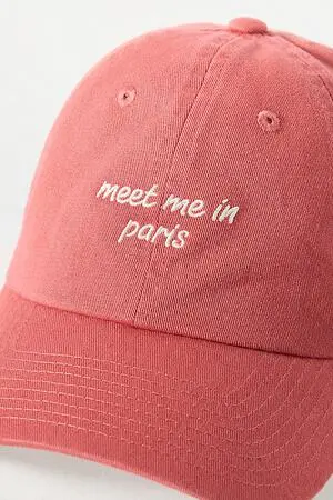 Anthropologie Paris Baseball Cap