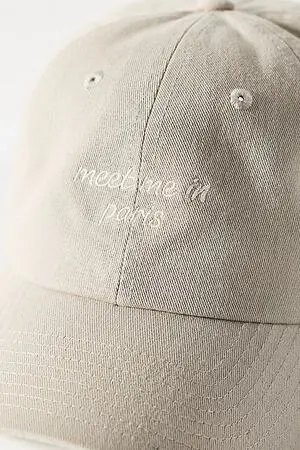 Anthropologie Paris Baseball Cap