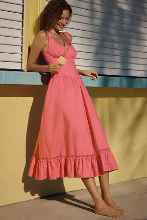 Peixoto Liam Sleeveless Midi Dress - Pink
