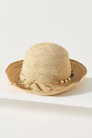Anthropologie Roffe Raffia Hat