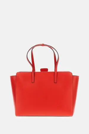 HIDESINS Large Flap Shoulder Bag - Red