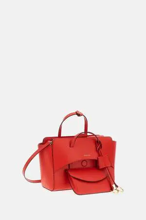 HIDESINS Flap Leather Shoulder Bag - Rosso