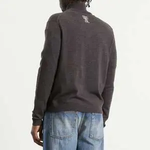 Acne Studios Merino Wool Zip-through Knit