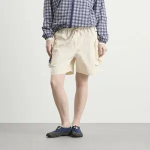 STORY MFG. Salt Shorts - Peace Patchwork