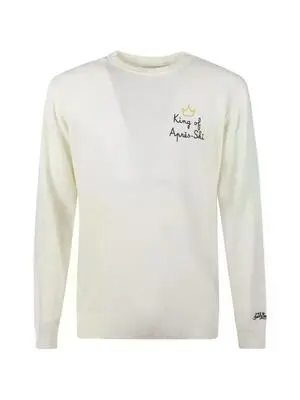 Mc2 Saint Barth Cuffed Sweaters For Men