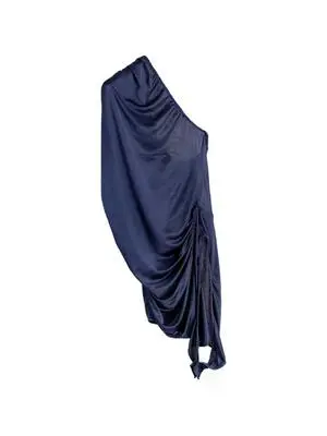 Atlein One-shoulder Gathered Blouse