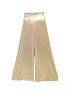 Norma Kamali High-waisted Wide-leg Pants