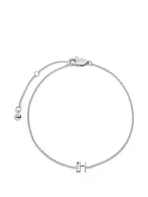 Monica Vinader Initial Chain Bracelet Silver